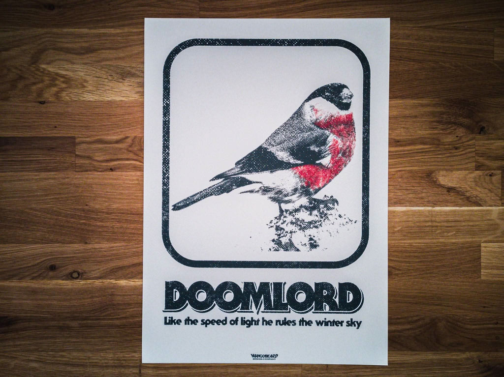 'Doomlord' Print exclusive at mangobeard